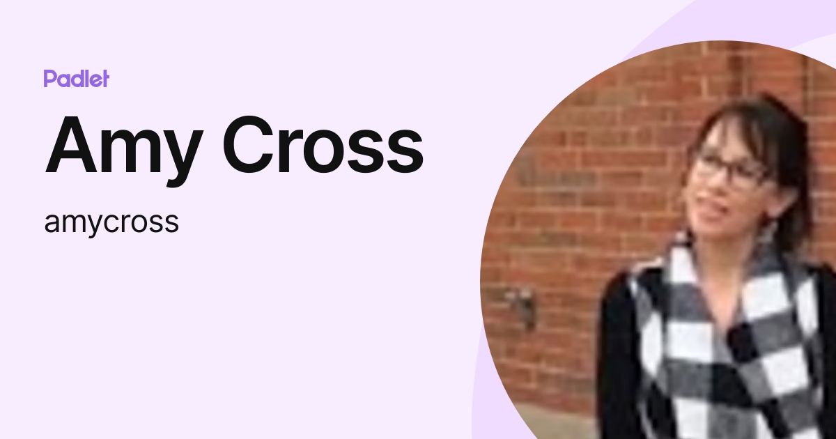 Amy Cross (amycross) profile | Padlet