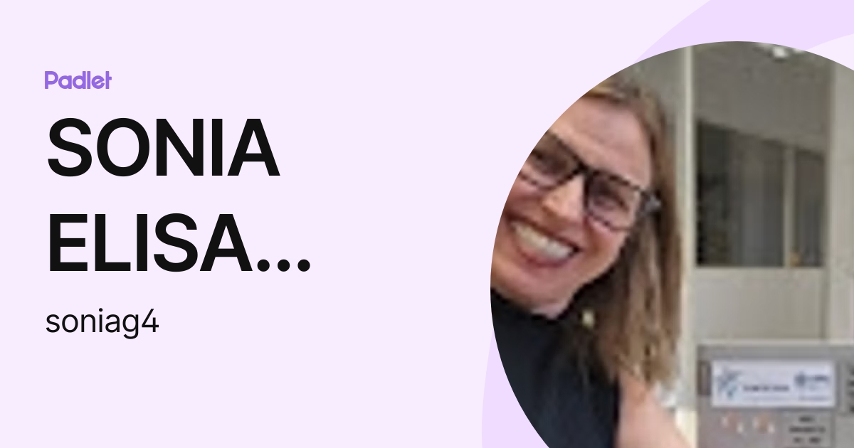 SONIA ELISA MARCHI GONZATTI (soniag4) profile | Padlet
