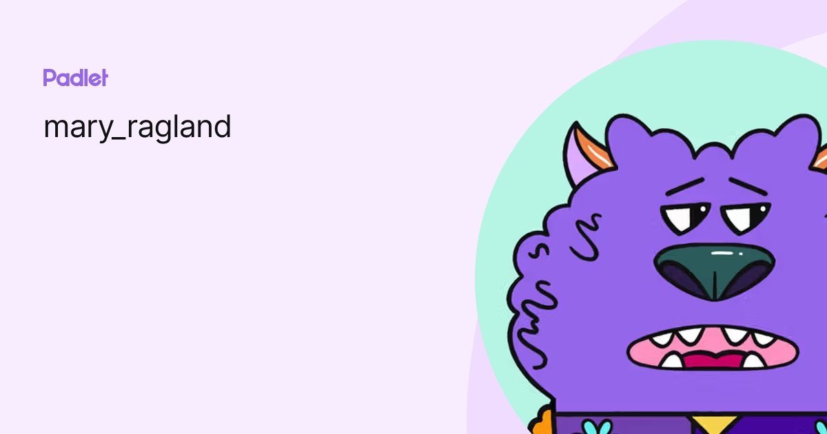 mary_ragland profile | Padlet