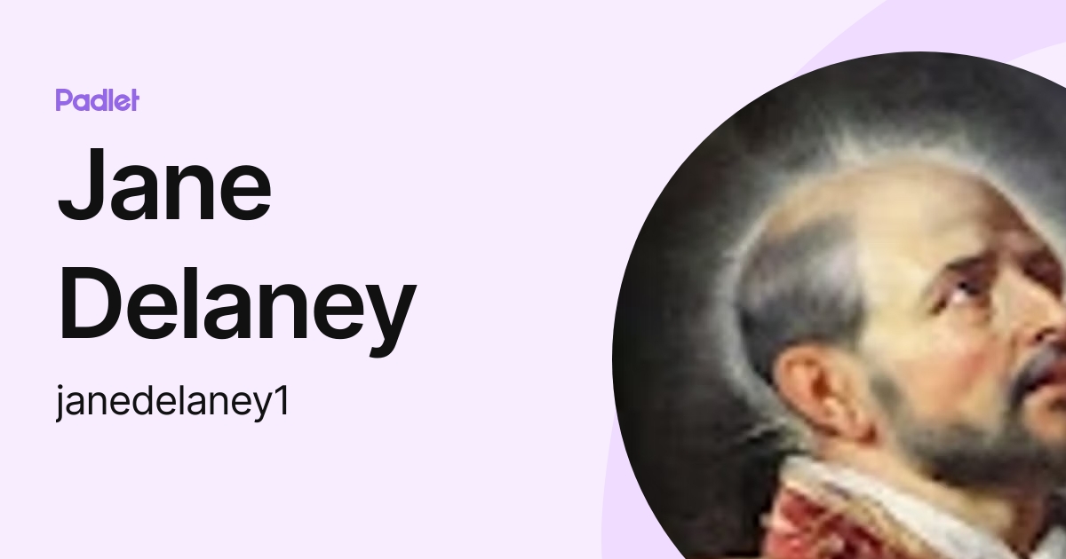 Jane Delaney (janedelaney1) profile | Padlet