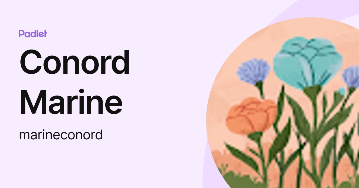 Conord Marine (marineconord) profile | Padlet