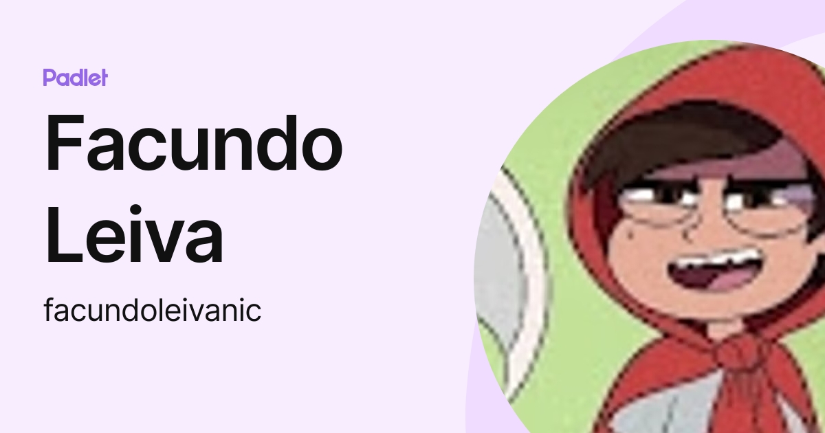 Facundo Leiva (facundoleivanic) profile | Padlet