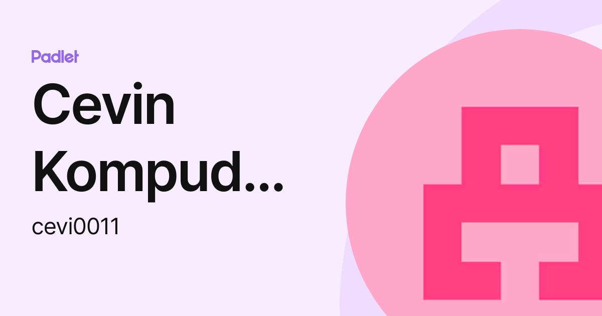 Cevin Kompudsa Rinum 7Z Herstedlund Skole (cevi0011) profile | Padlet