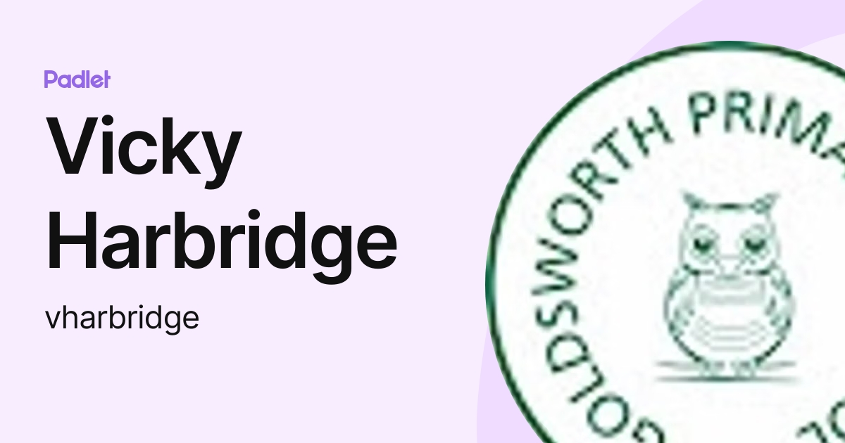 Vicky Harbridge (vharbridge) profile | Padlet