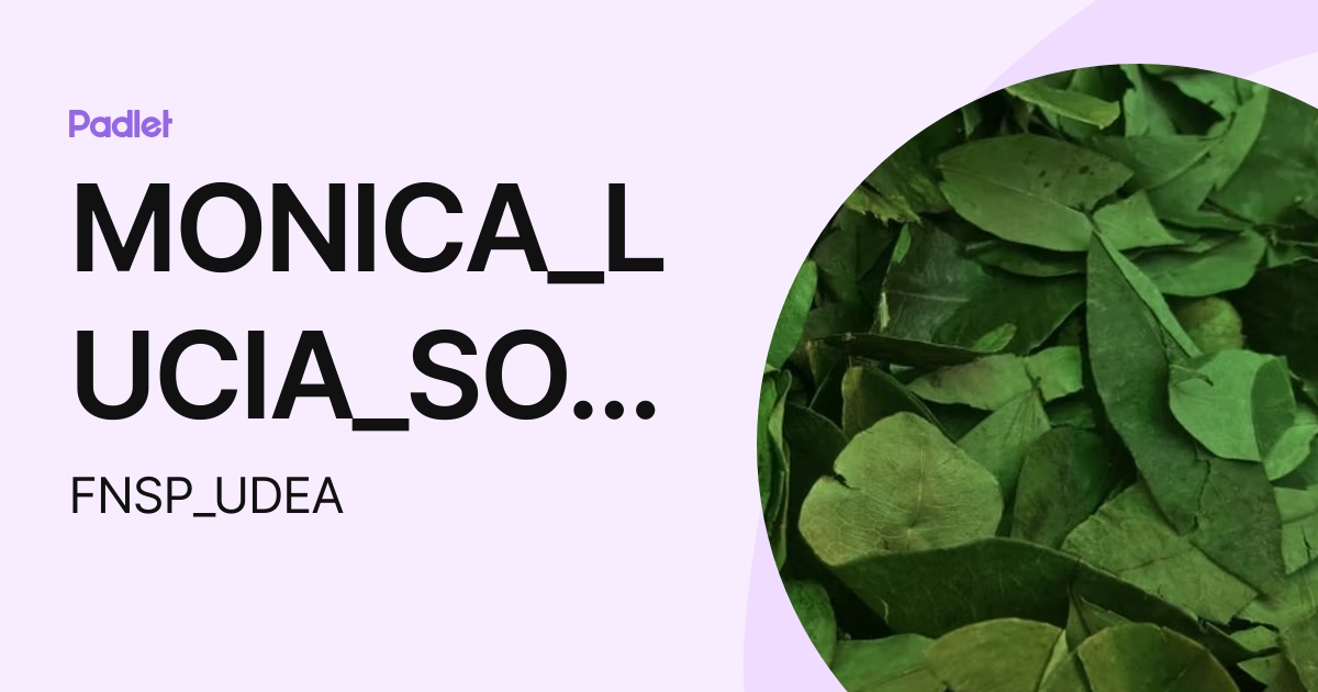 PADLET_FNSP_UDEA (FNSP_UDEA) profile | Padlet