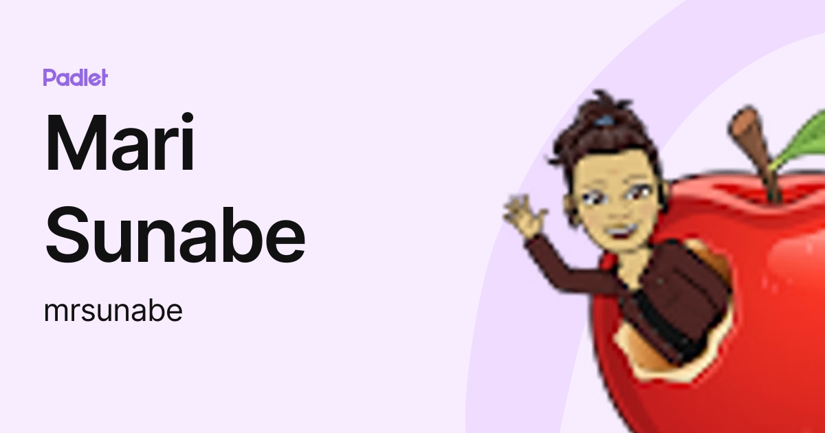 Mari Sunabe (mrsunabe) profile | Padlet