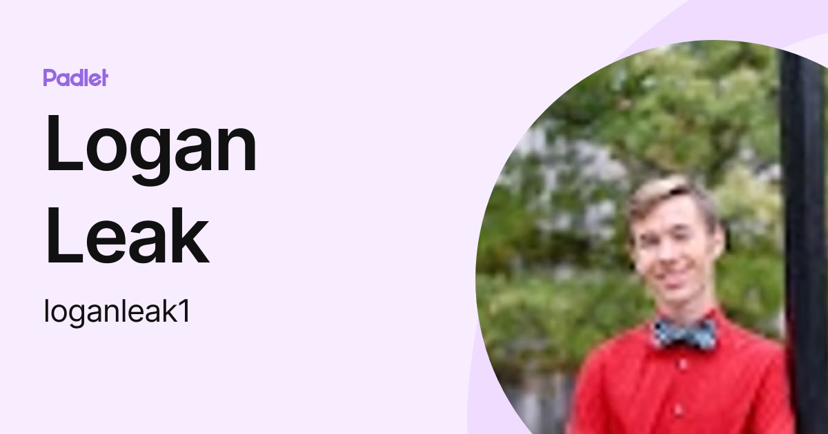 Logan Leak (loganleak1) profile | Padlet