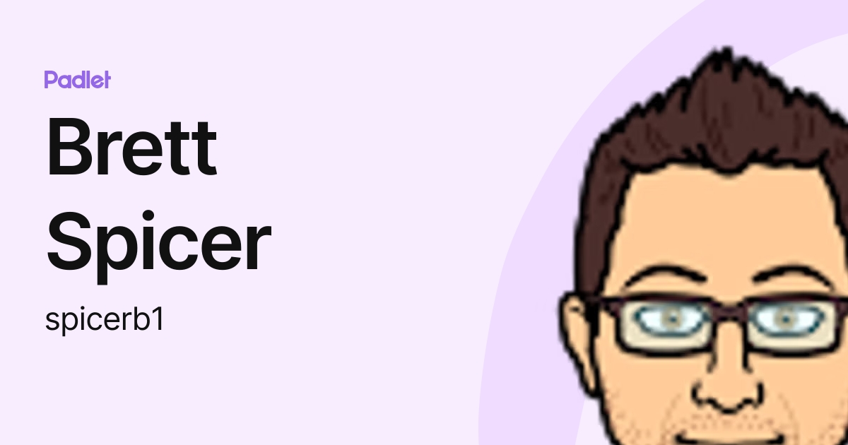Brett Spicer (spicerb1) profile | Padlet