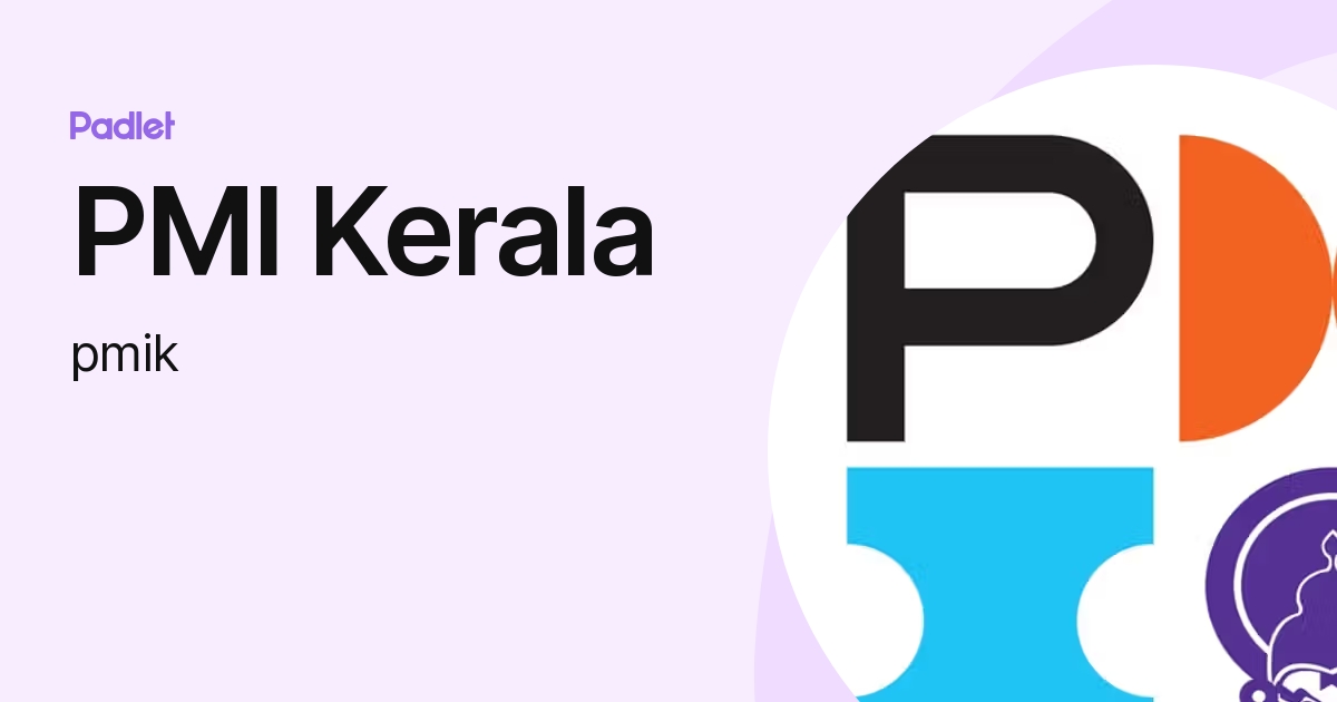 PMI Kerala (pmik) profile | Padlet