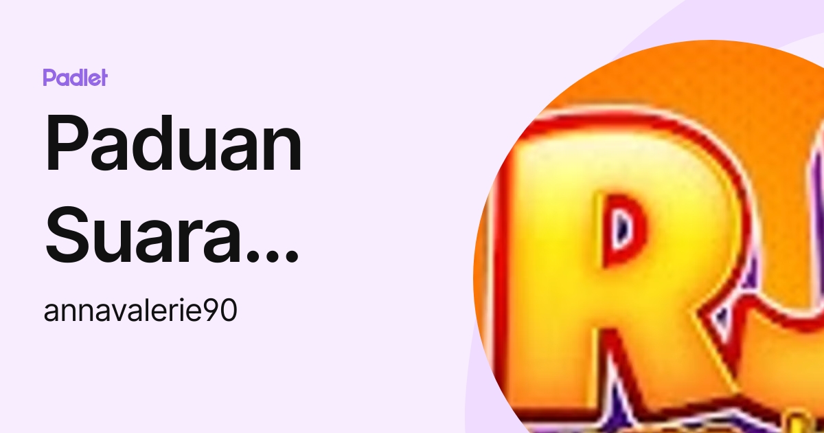 Paduan Suara SMPN 184 Jakarta (annavalerie90) profile | Padlet