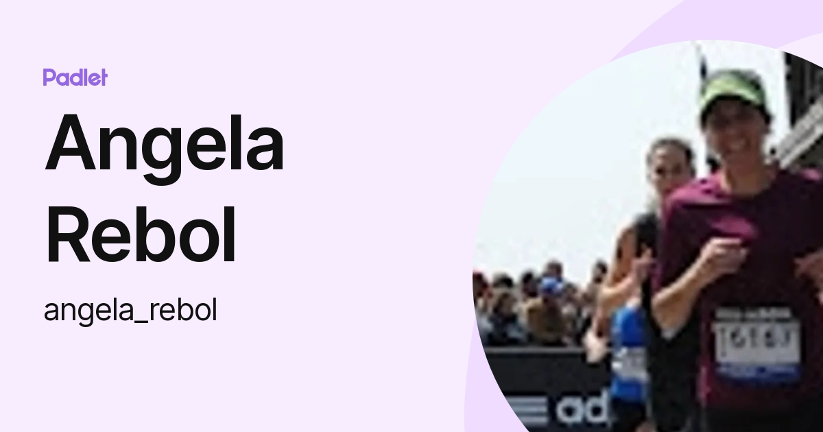 Angela Rebol (angela_rebol) profile | Padlet