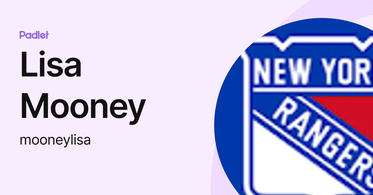 Lisa Mooney (mooneylisa) profile | Padlet