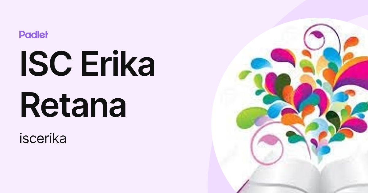 ISC Erika Retana (iscerika) profile | Padlet