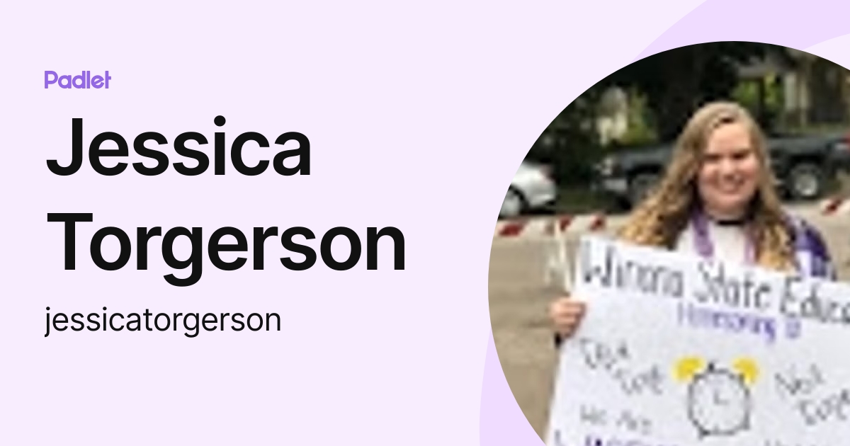 Jessica Torgerson (jessicatorgerson) profile | Padlet