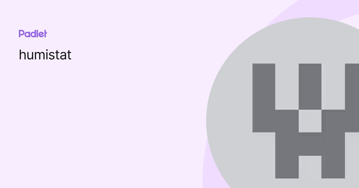 humistat profile | Padlet