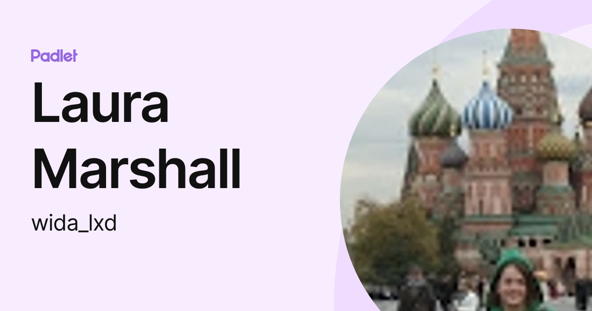 Laura Marshall (russianflagship) profile | Padlet