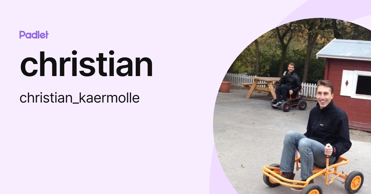 christian (christian_kaermolle) profile | Padlet