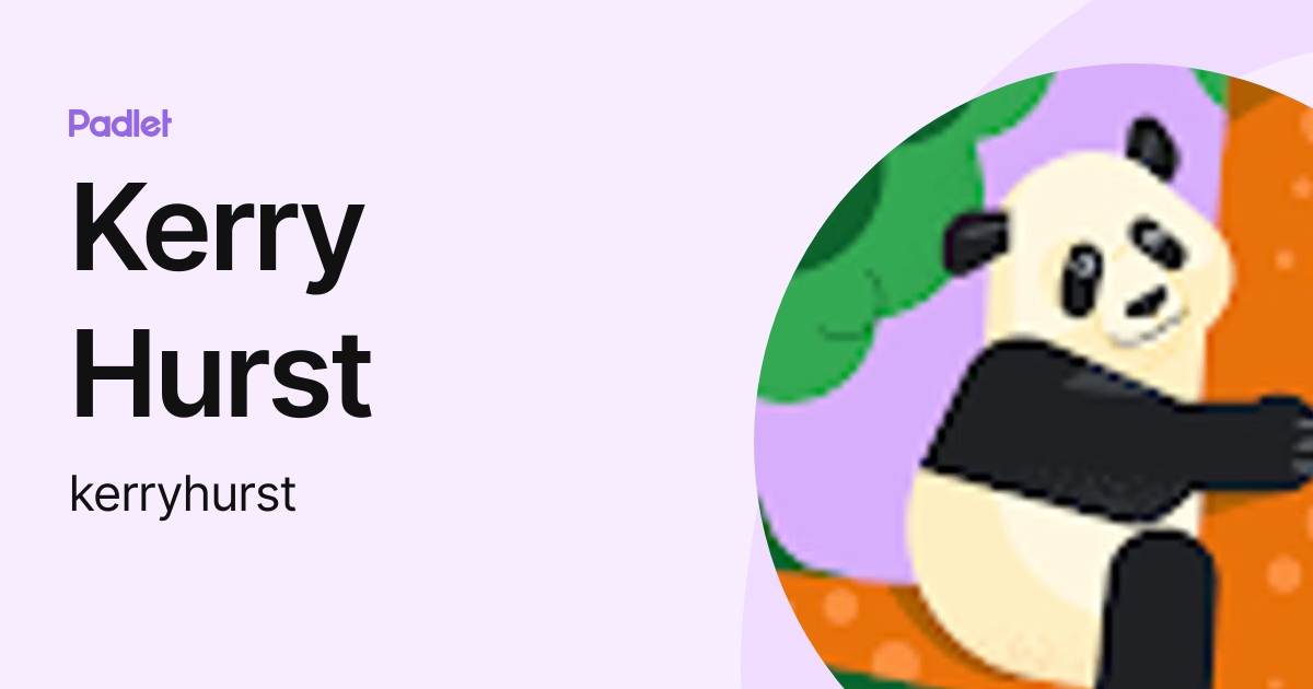 Kerry Hurst (kerryhurst) profile | Padlet