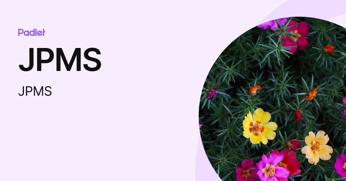 JPMS (JPMS) profile | Padlet