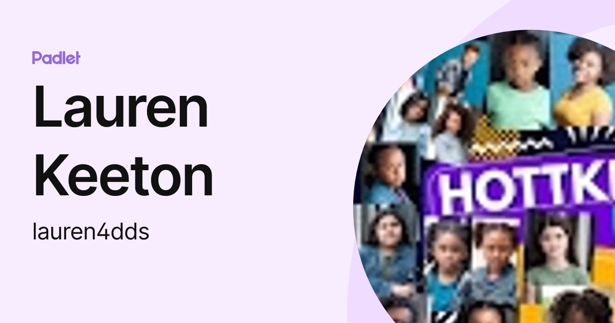 HOTT Theatre for Children (lauren4dds) profile | Padlet