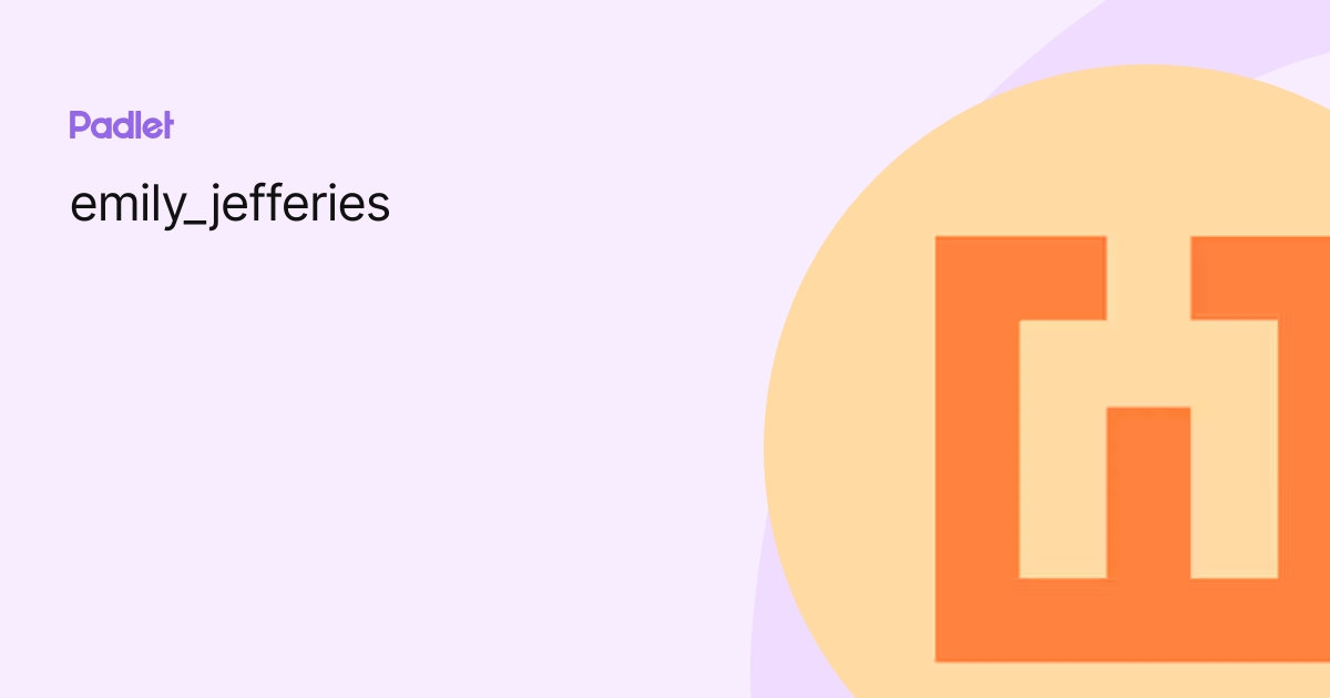 emily_jefferies profile | Padlet