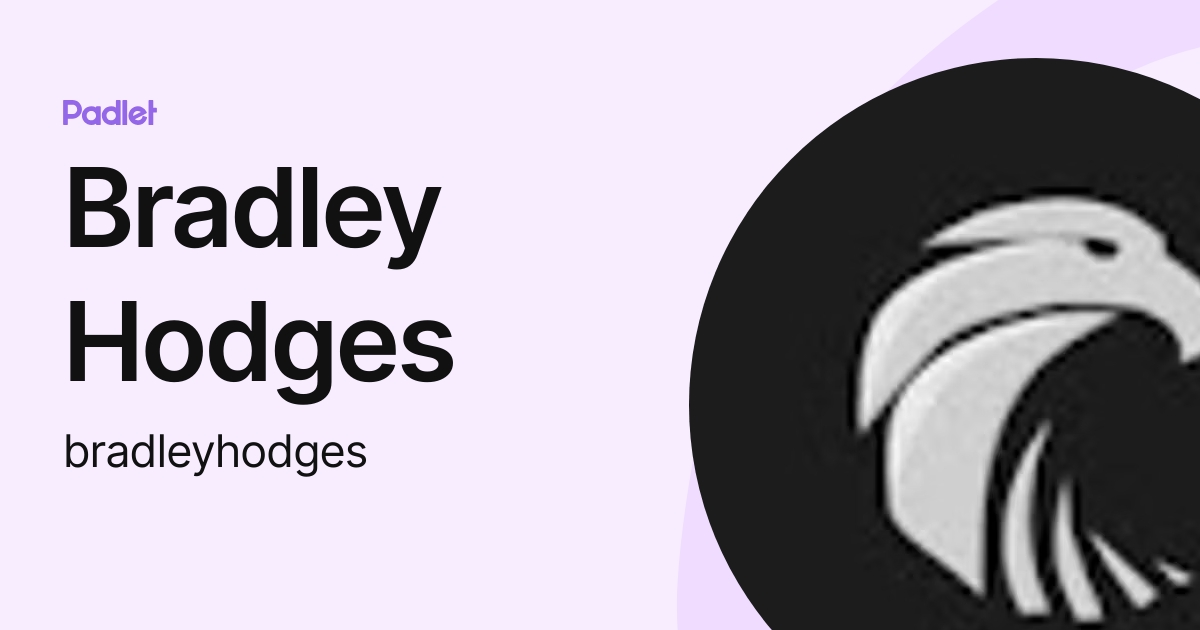 Bradley Hodges Bradleyhodges Profile Padlet