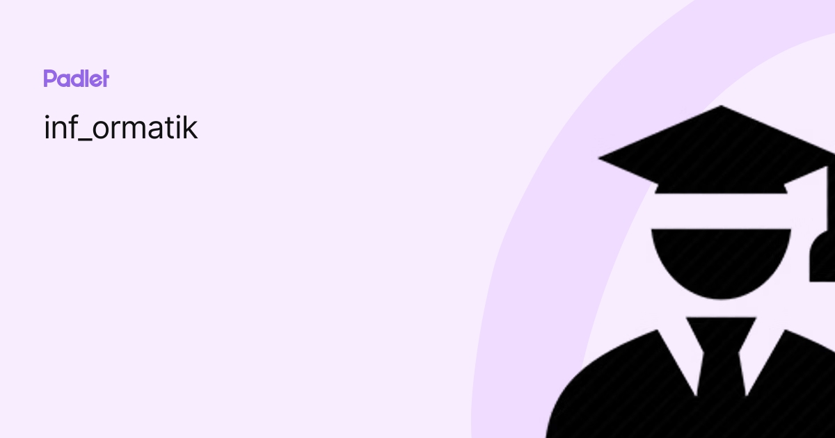 Inf Ormatik Profile Padlet
