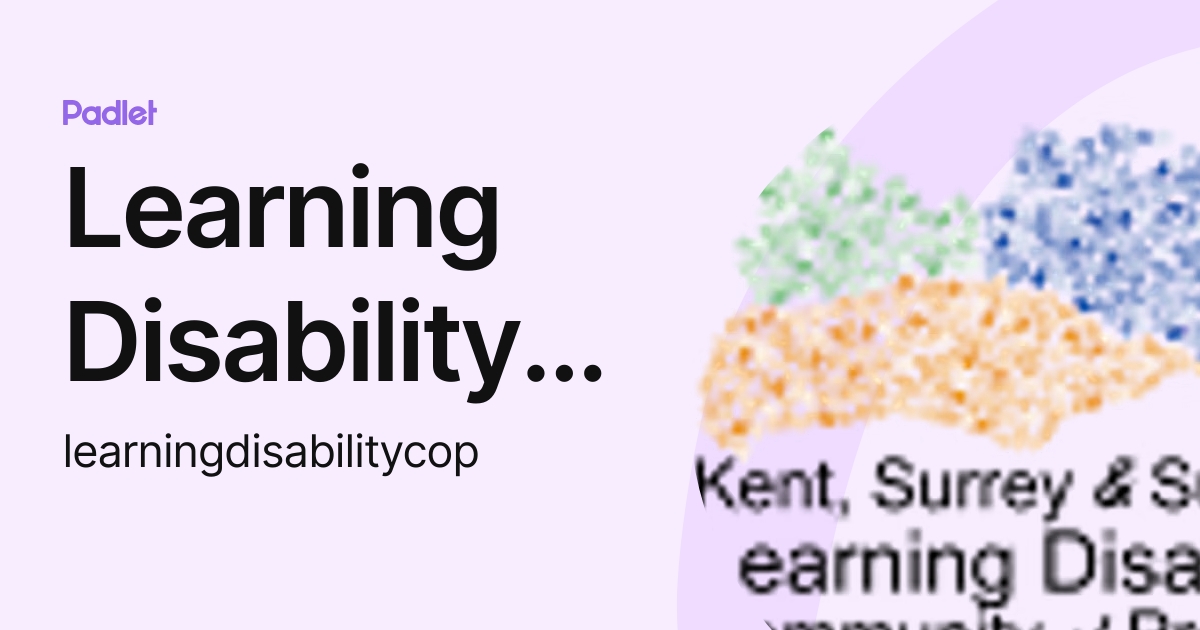 Learning Disability Community of Practice (learningdisabilitycop ...