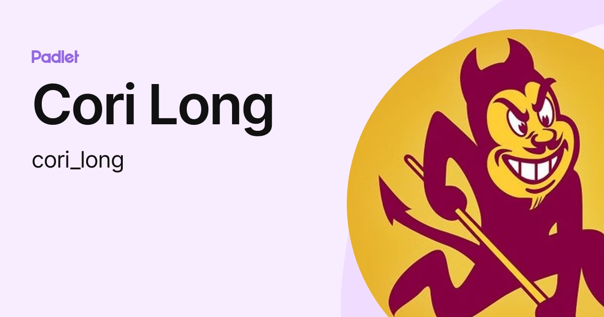 Cori Long (cori_long) profile | Padlet