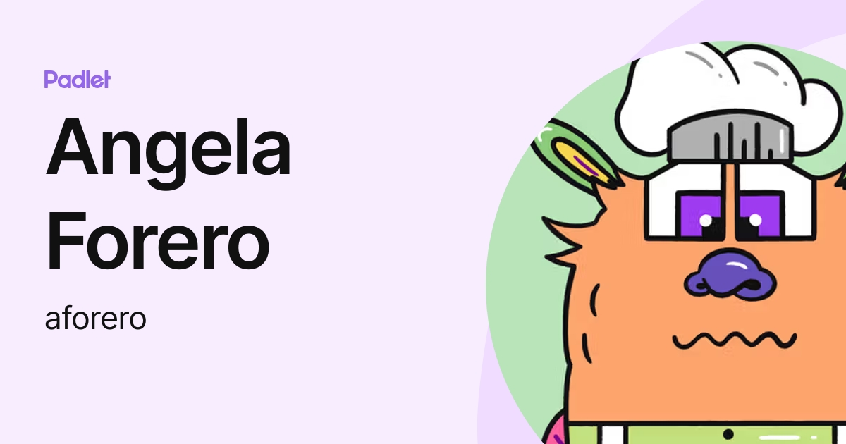 Angela Forero (aforero) profile | Padlet