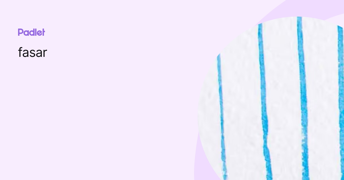 fasar profile | Padlet
