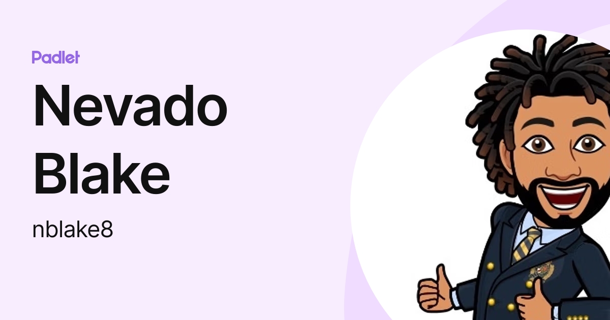 Nevado Blake (nblake8) profile | Padlet