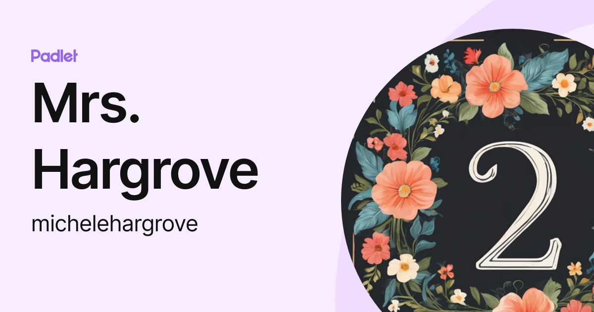 3rd Grade [Heard ES] (LGHeard) profile | Padlet