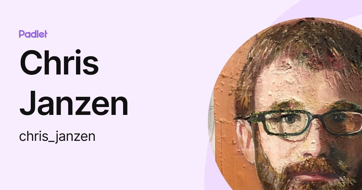 Chris Janzen (chris_janzen) profile | Padlet
