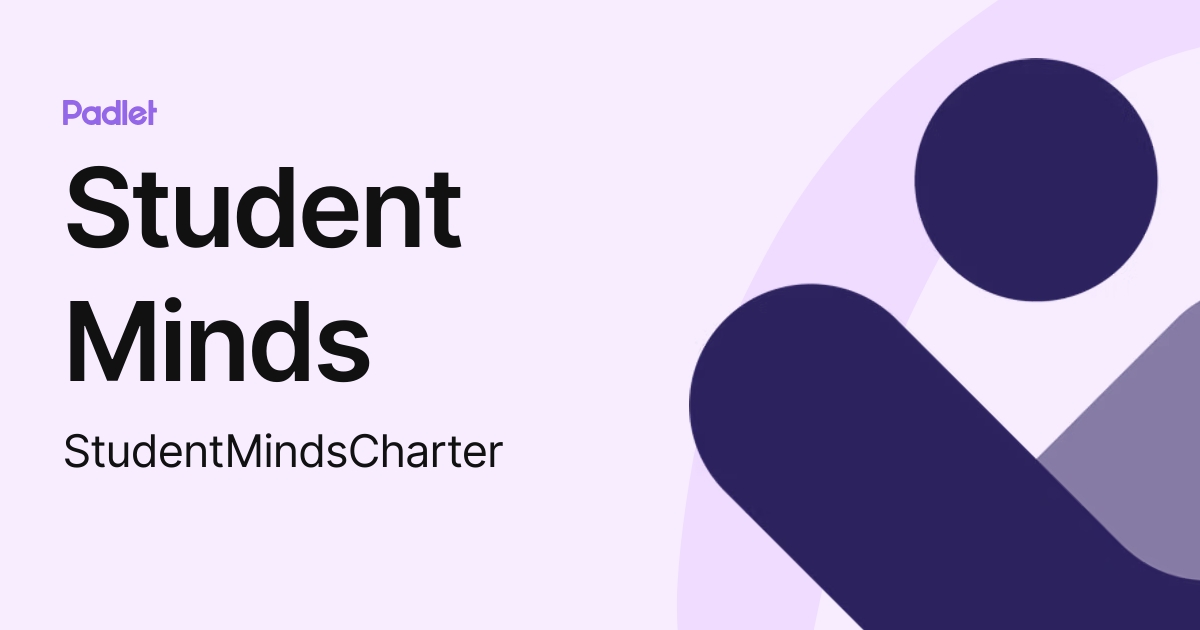 Student Minds (StudentMindsCharter) profile | Padlet
