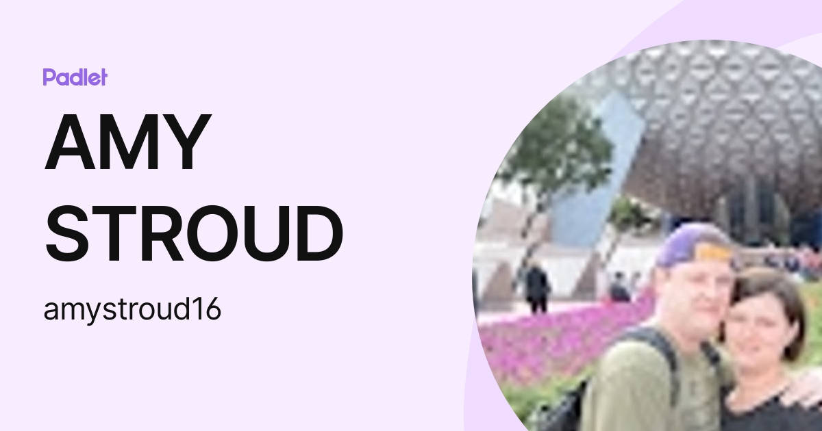 AMY STROUD (amystroud16) profile | Padlet