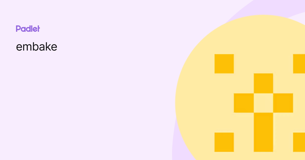 embake profile | Padlet