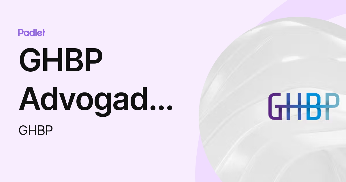 GHBP Advogados (GHBP) profile | Padlet