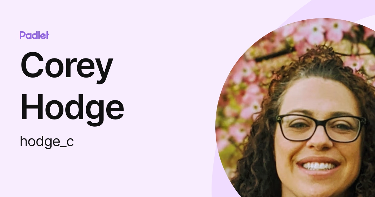 Corey Hodge (hodge_c) profile | Padlet