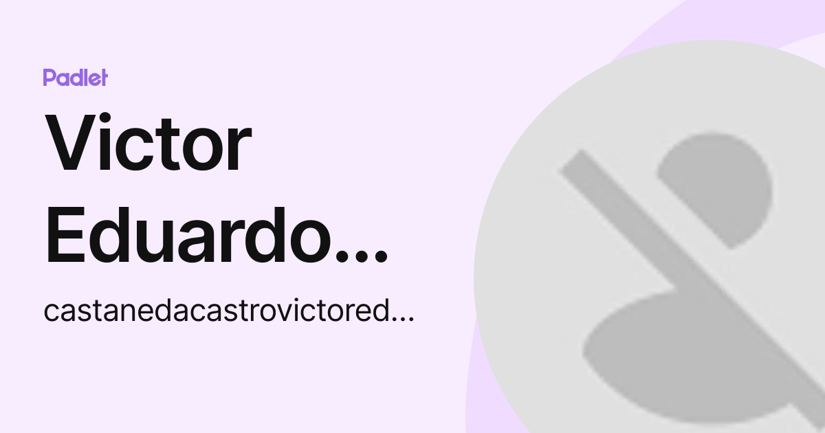 Victor Eduardo Castaneda Castro (castanedacastrovictoreduardo) profile ...