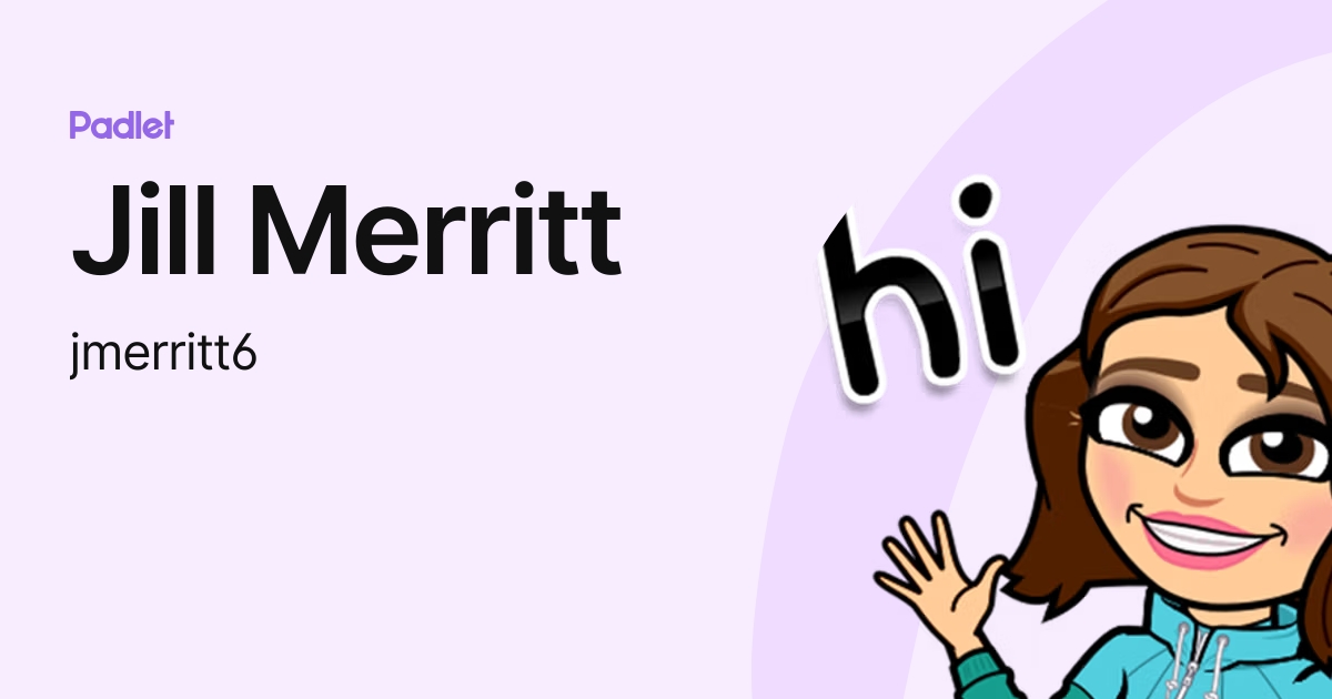 Jill Merritt (jmerritt6) profile | Padlet