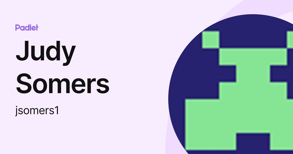 Judy Somers (jsomers1) profile | Padlet