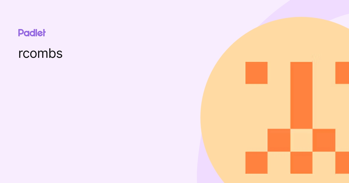 rcombs profile | Padlet