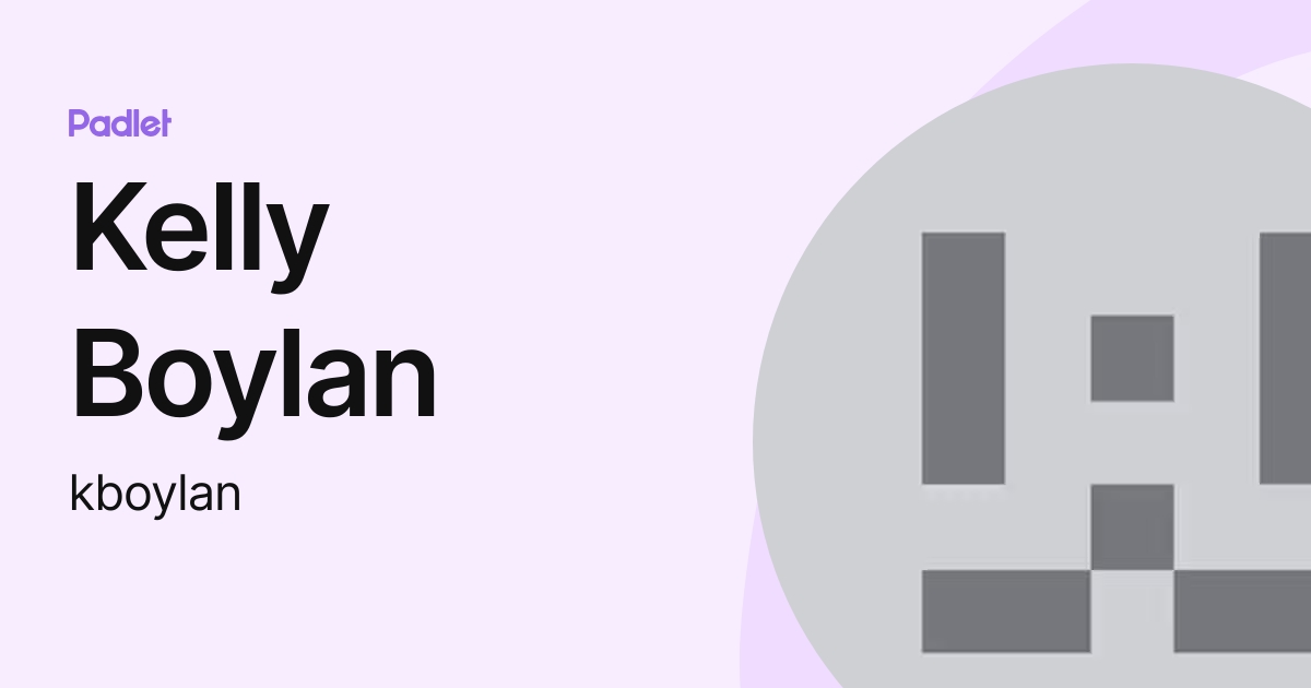 Kelly Boylan (kboylan) profile | Padlet