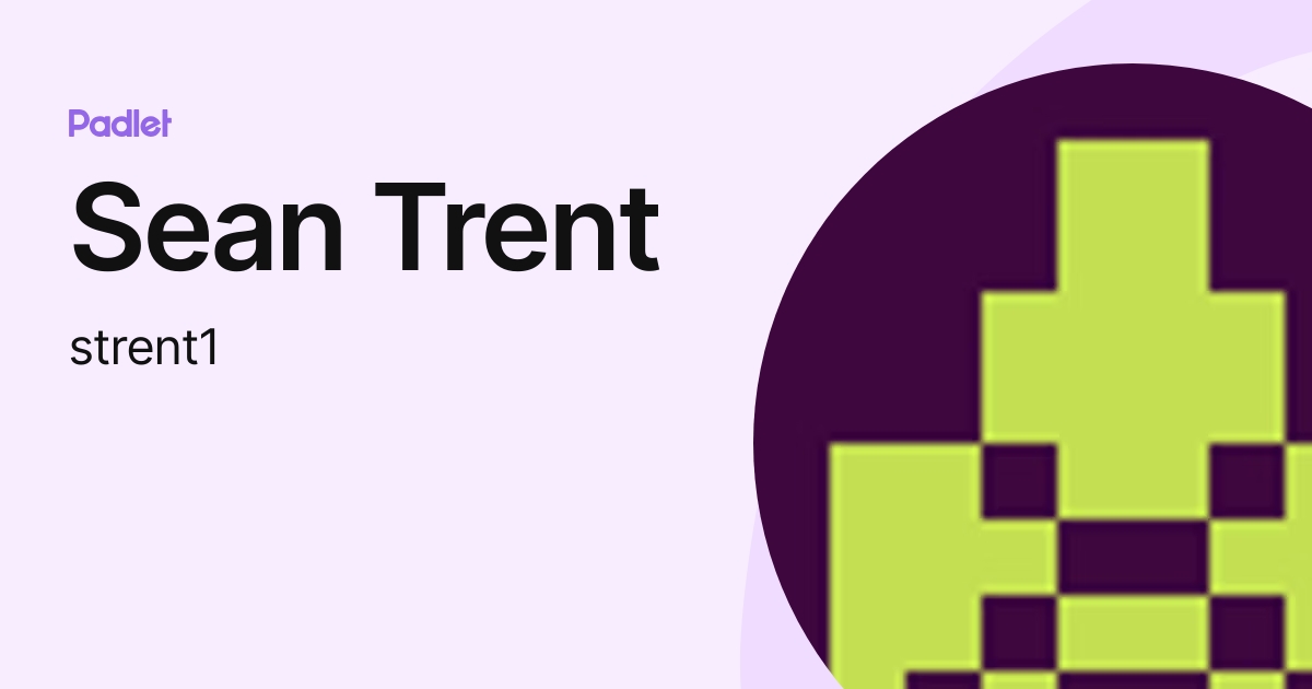 Sean Trent (strent1) profile | Padlet
