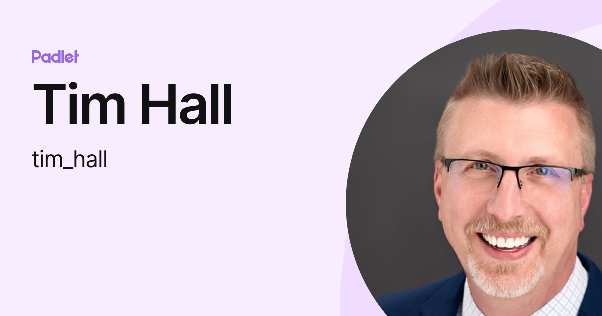 Tim Hall (tim_hall) profile | Padlet