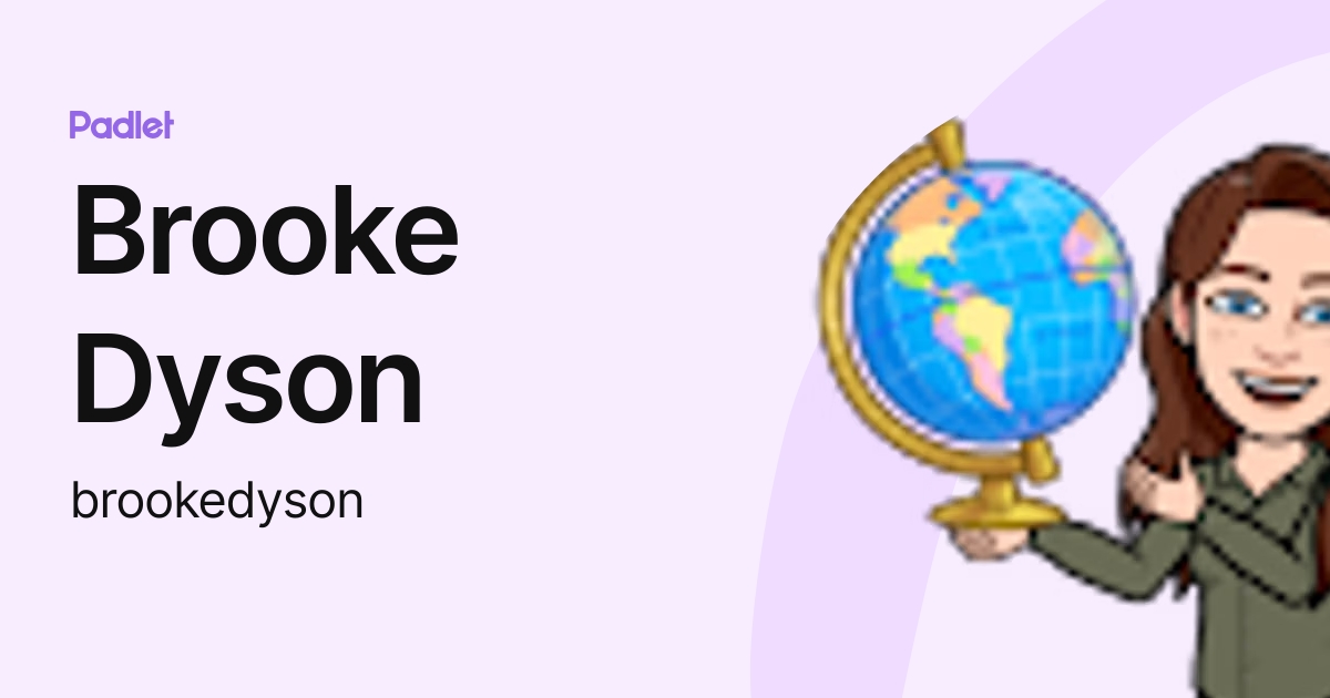 Brooke Dyson (brookedyson) profile | Padlet