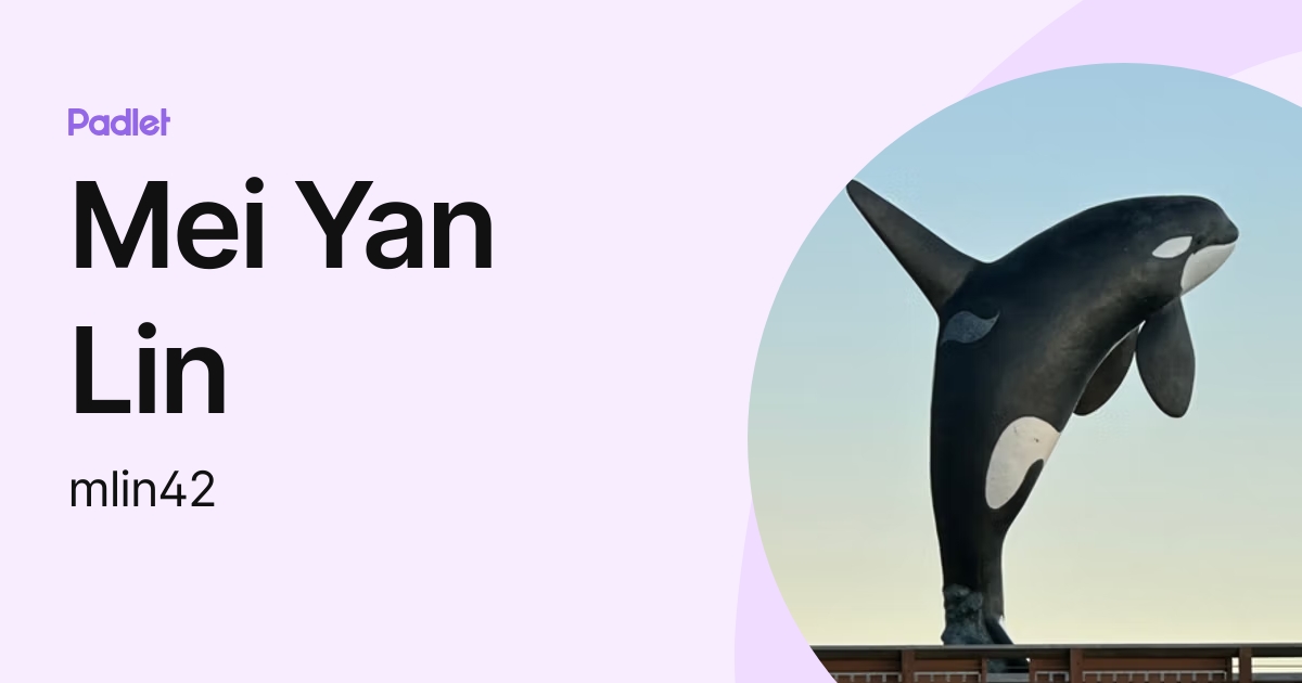 Mei Yan Lin (mlin42) profile | Padlet