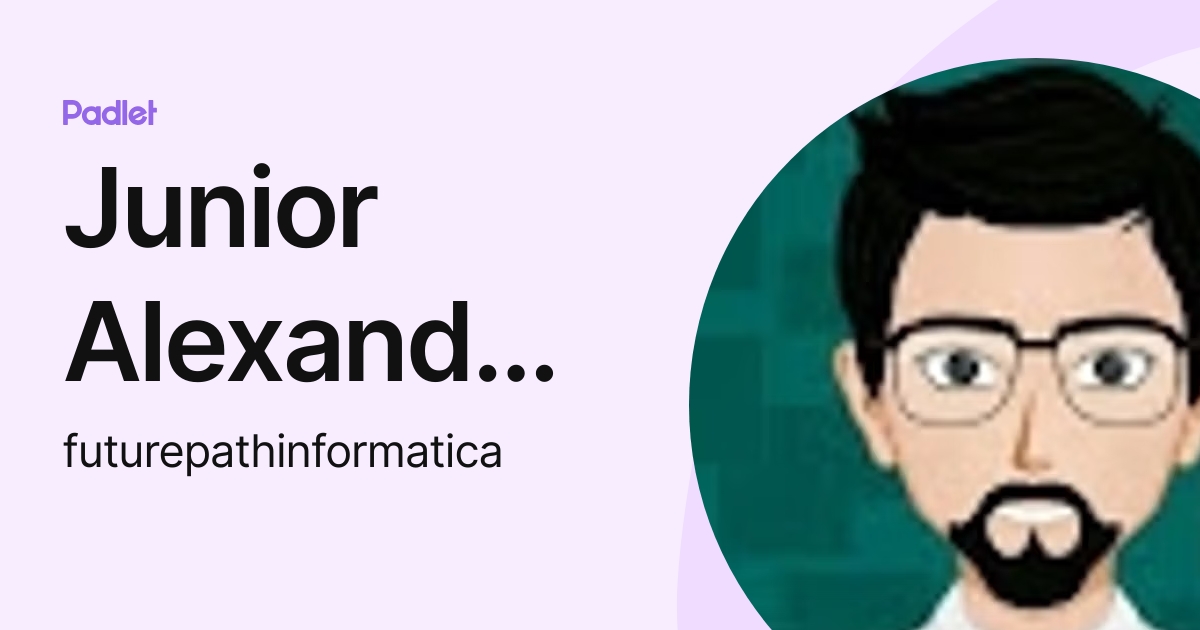 Junior Alexander Leiva Roman (futurepathinformatica) profile | Padlet