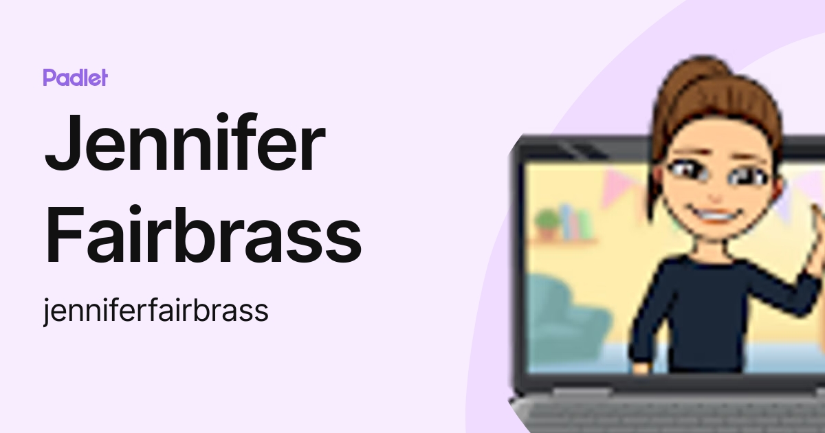 Jennifer Fairbrass (jenniferfairbrass) profile | Padlet